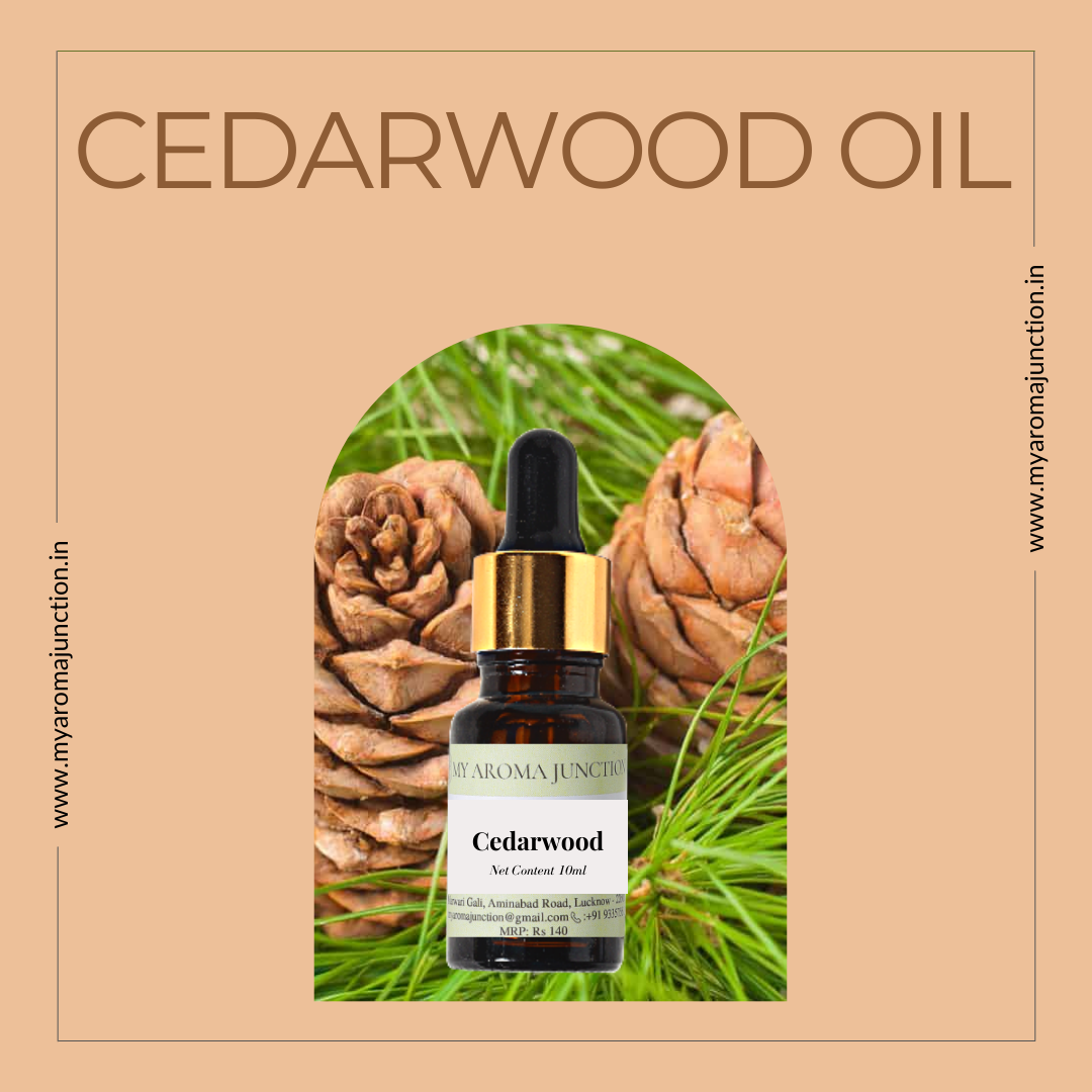 Cedarwood Essential Oil – My Aroma Junction