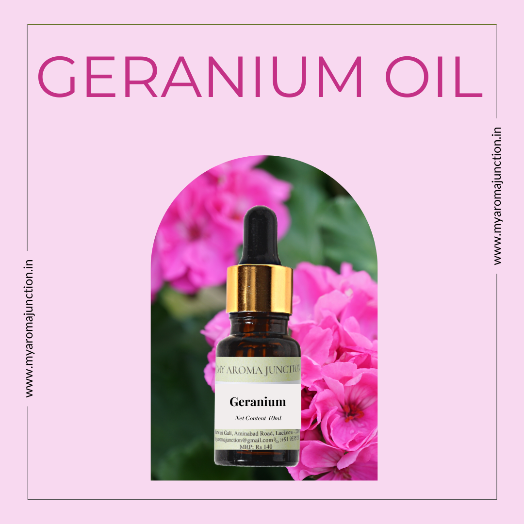 Geranium Essential Oil – My Aroma Junction